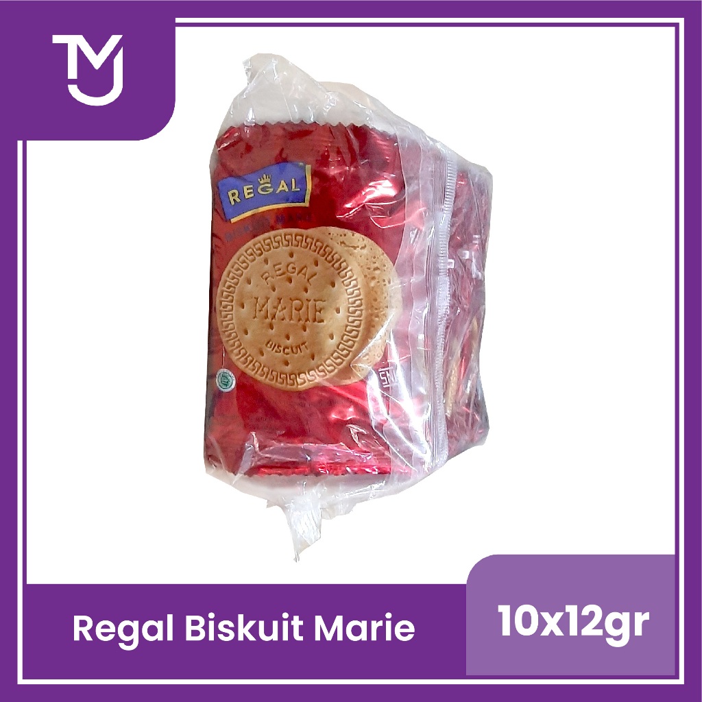 Jual Biskuit Regal Marie Renceng 10 pcs ( 10 x 12gr ) | Shopee Indonesia
