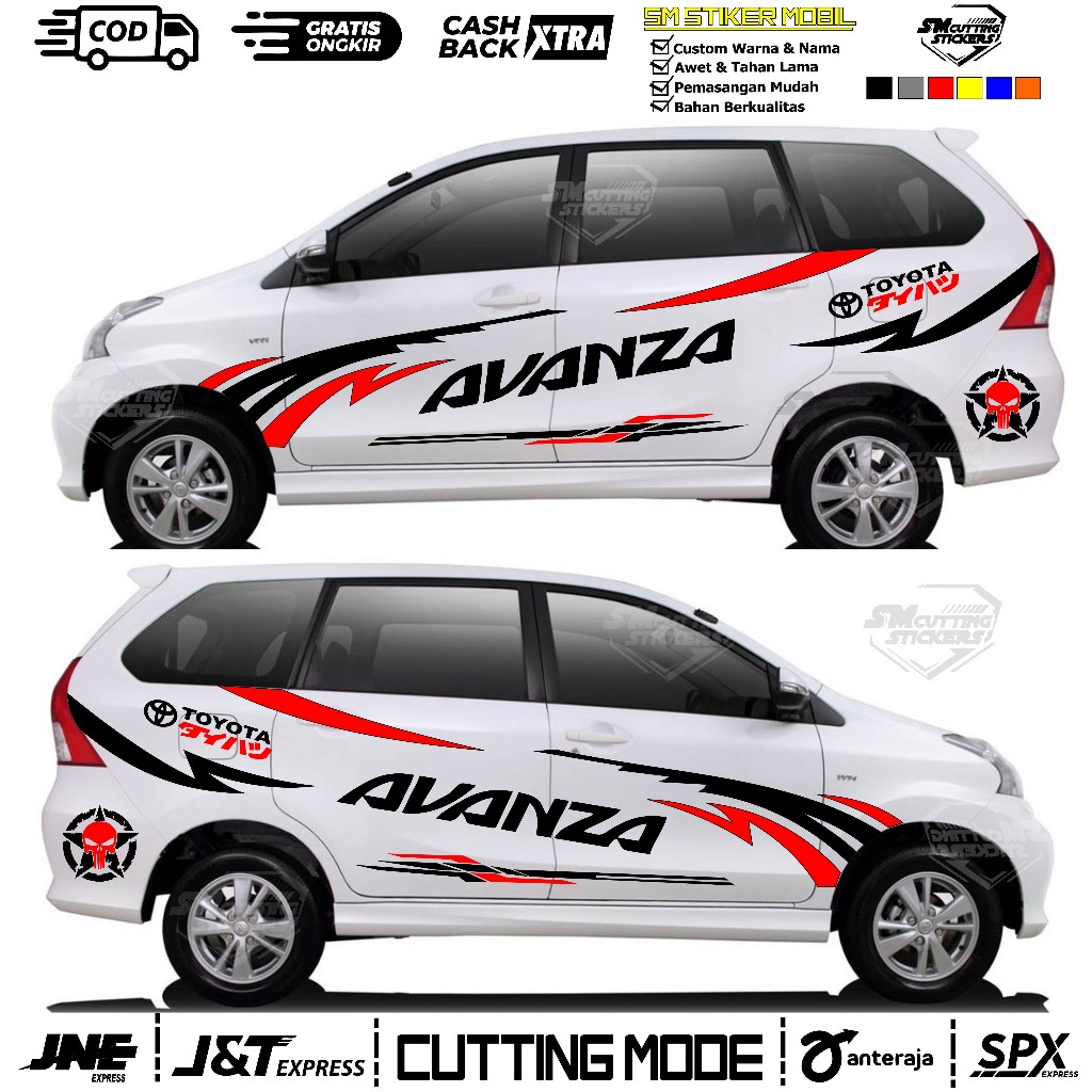Jual Stiker mobil avanza sigra sticker mobil sigra calya xenia ertiga ... Jual Stiker mobil avanza sigra sticker mobil sigra calya xenia ertiga ...