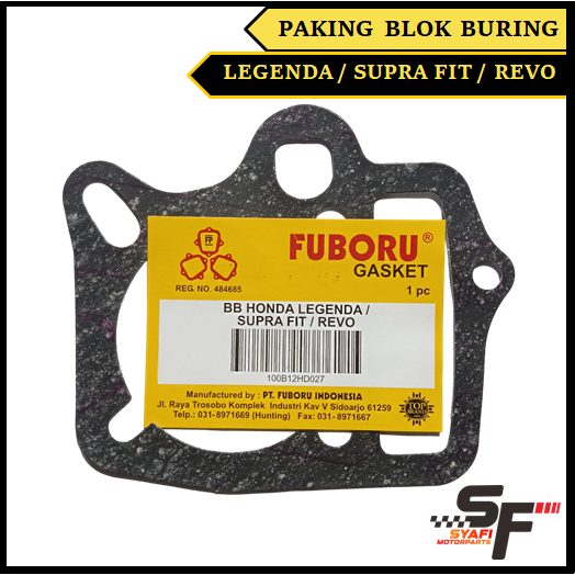 Jual PAKING BLOK BURING LEGENDA / SUPRA FIT / REVO PERPAK GASKET BAWAH / KAS FUBORU | Shopee ...