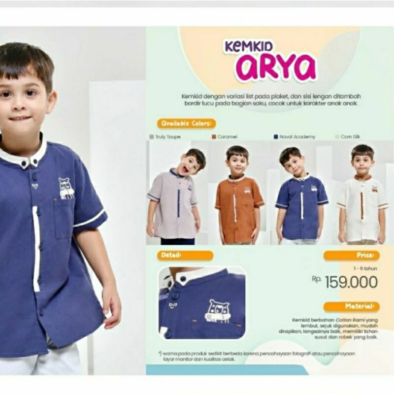 Jual Koko anak bani kemkid arya rabbani original | Shopee Indonesia