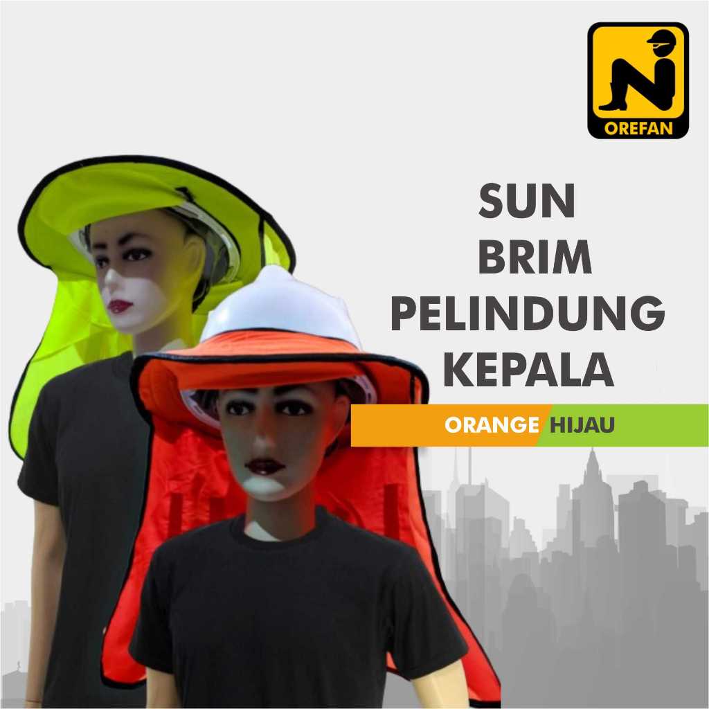 Jual Sun Protection Cover Helm SUN BRIM (Pelindung panas untuk helm ...