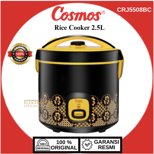 Jual COSMOS RICE COOKER NON STICK CRJ5508BC 2.5L/CRJ-5508BC/CRJ-5508-BC ...