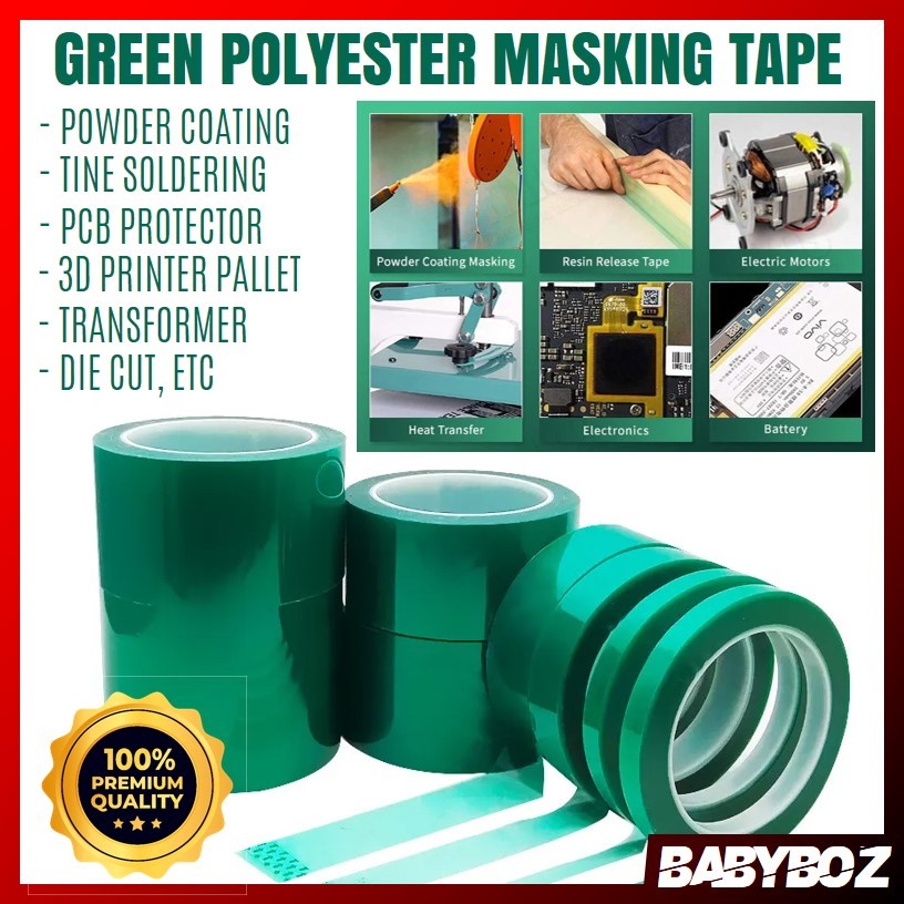 Jual BABYBOZ - YX Isolasi Tahan Panas Lakban Solder 200 Derajat Masking ...