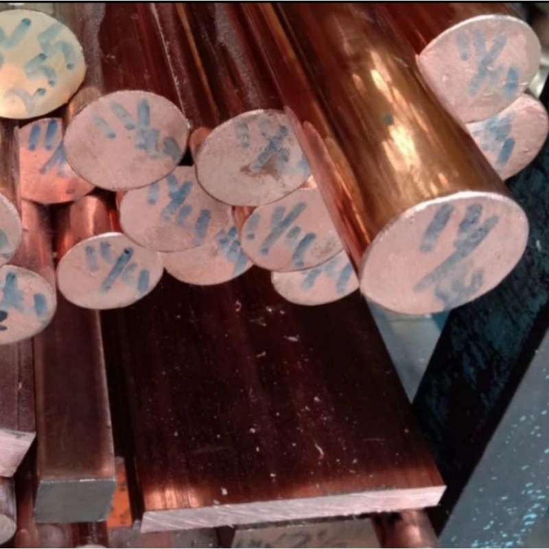 Jual grounding rod as tembaga diameter 5/8 panjang 1 meter, as tembaga ...