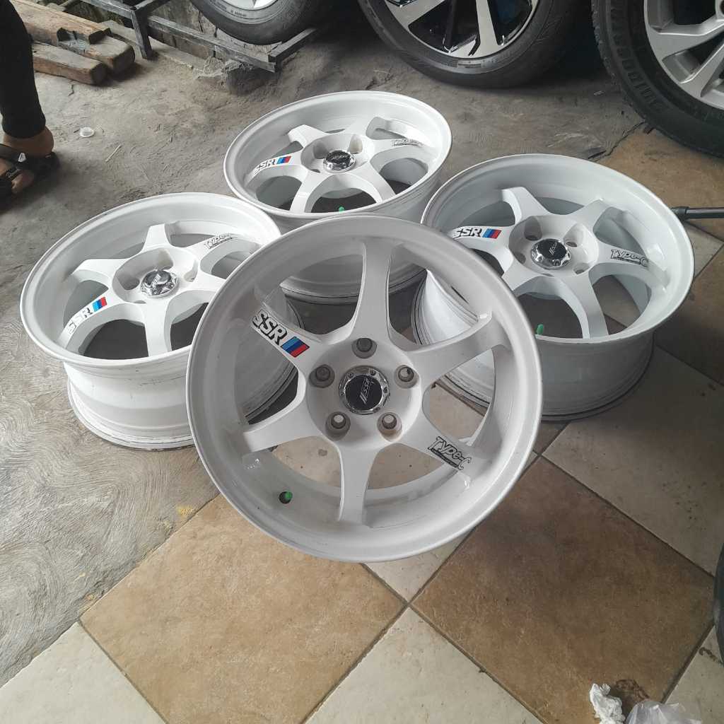 Jual Velg Seken SSR TYPE C Ring 16 lebar 7 lubang 5x114 et35 | Shopee ...