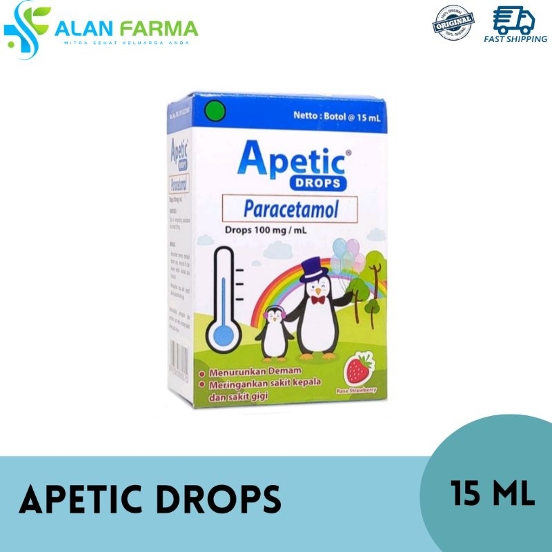 Jual Apetic Drop 15 mL | Paracetamol Drop | Shopee Indonesia