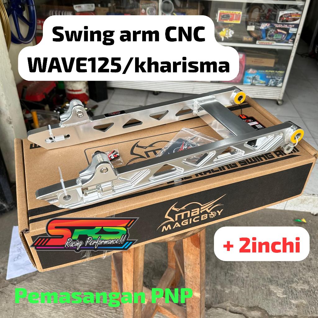 Jual Swing Arm Sapit Udang CNC panjang LONG WAVE KARISMA Jupiter fizr ...