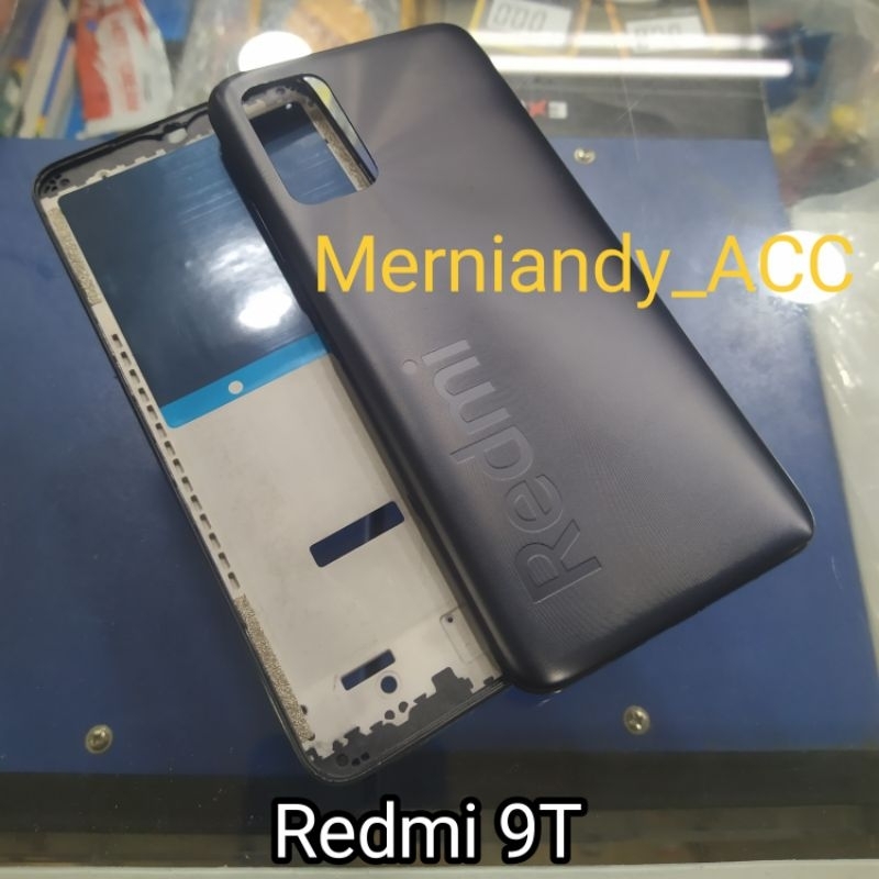 Jual kesing Cessing Hausing Fullset Frame Lcd Xiaomi Redmi 9T Backdor ...