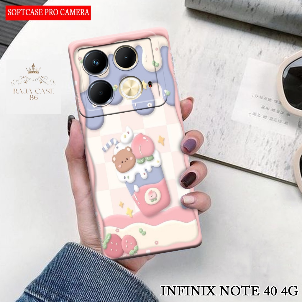 Jual Case Infinix Note 40 4g 2024 Terbaru - Rajacase - Casing Note 40 4G - Motif case Cartoon ...