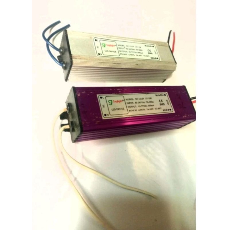 Jual Ballast Led driver ac to dc merek INLIGHT casing alumunium kotak ...