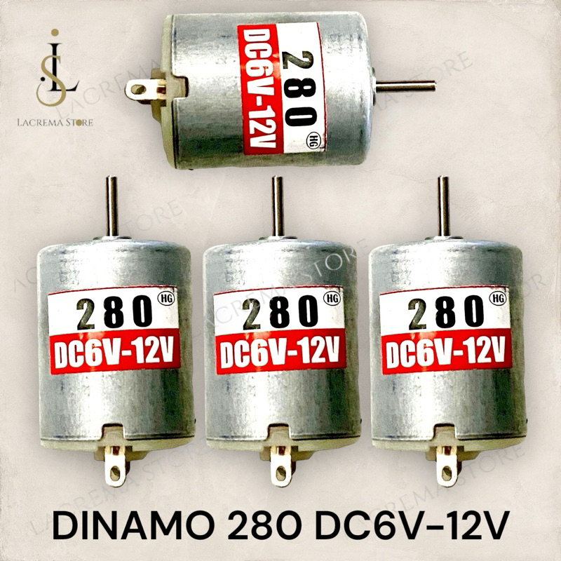 Jual DINAMO DC 12V MOTOR TAMIYA TIPE 280 DC 12VOLT | Shopee Indonesia