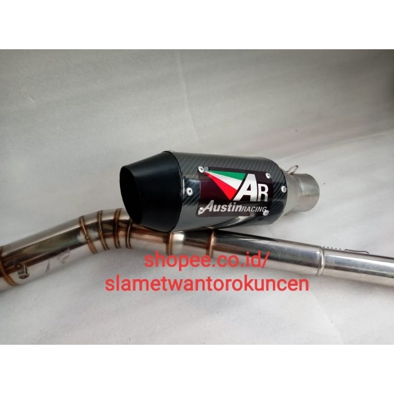 Jual knalpot racing Austin R15 Vixion CBR | Shopee Indonesia