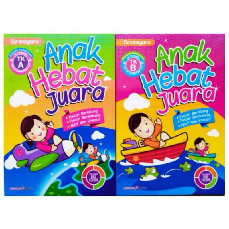 Jual Paket 2 Buku Anak Hebat Juara TK A dan TK B | Shopee Indonesia