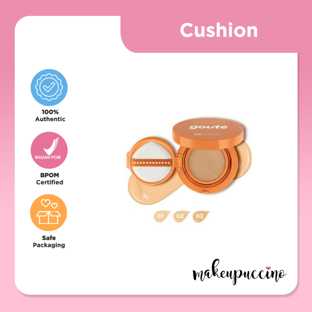 Jual Gouté Gou Cushion Dewy Finish 15gr | Shopee Indonesia