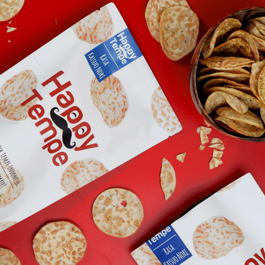Jual HAPPY TEMPE Tempe Chips - Katsuo Nori | Shopee Indonesia