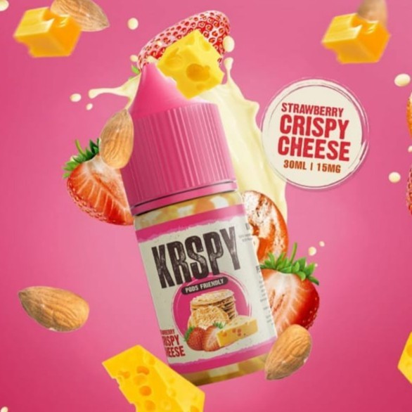 Jual KRSPY V2 Strawberry Crispy Cheese Pods Friendly 30ML by 2neema ...