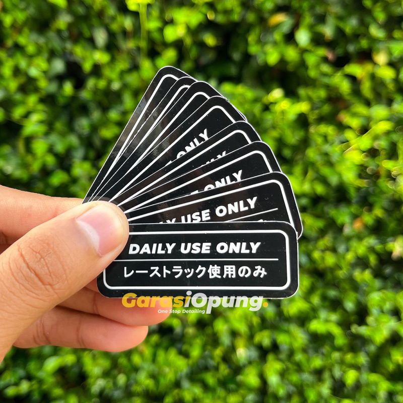 Jual DAILY USE Only | Sticker Printing | Shopee Indonesia