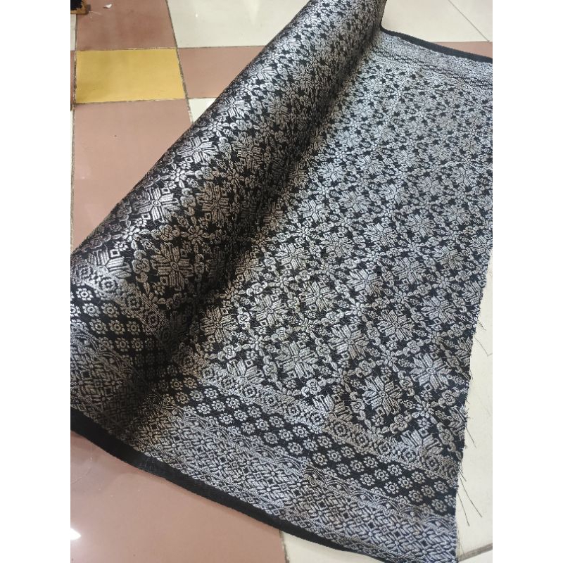 Jual kain songket / songket melayu / kain songket meteran | Shopee ...