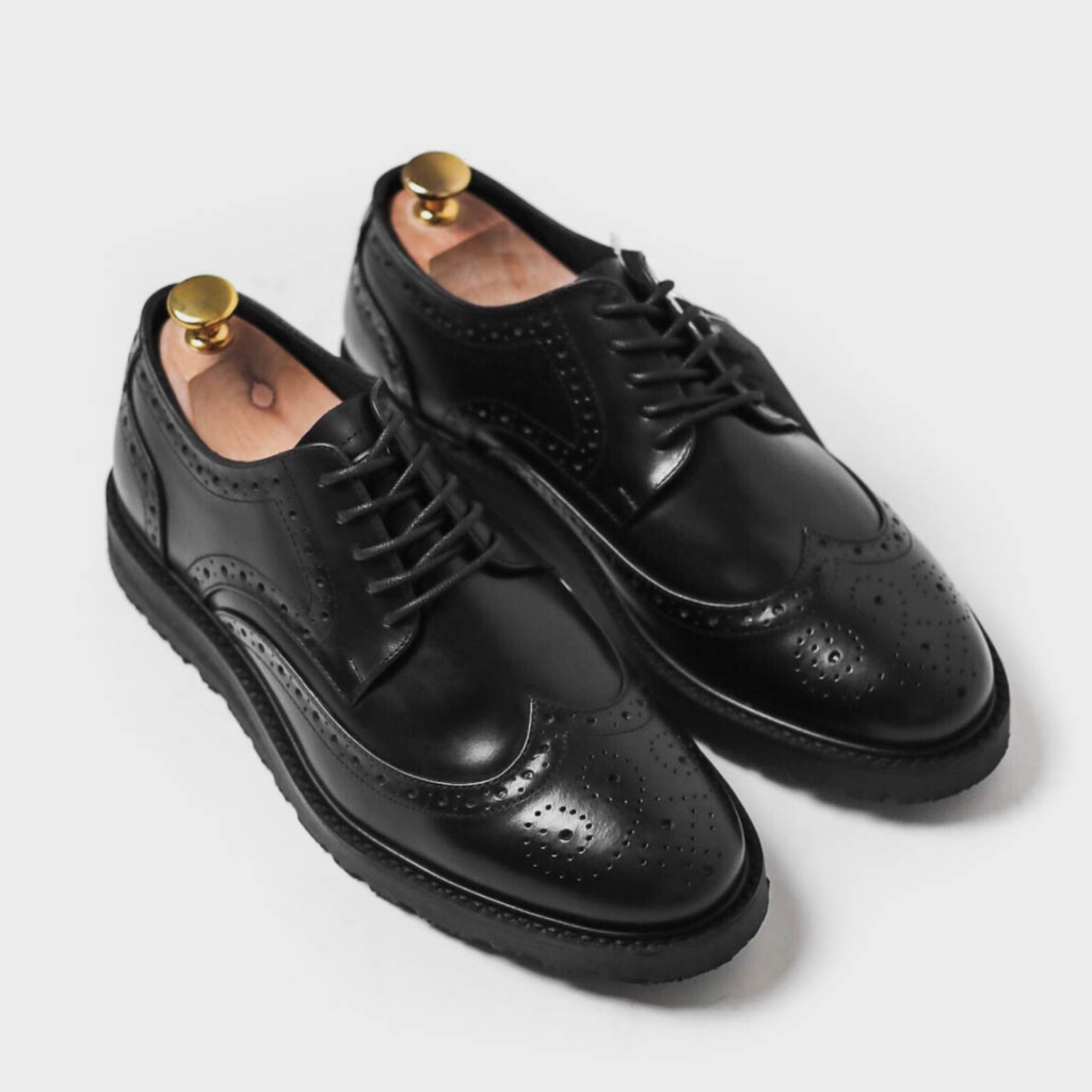 Jual Beinwickel - Sepatu Pantofel Kulit Formal Pria | Flat Derby ...