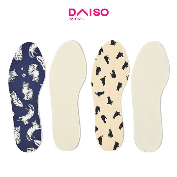 Jual Daiso Printed Insoles -Cat Pattern- | Shopee Indonesia
