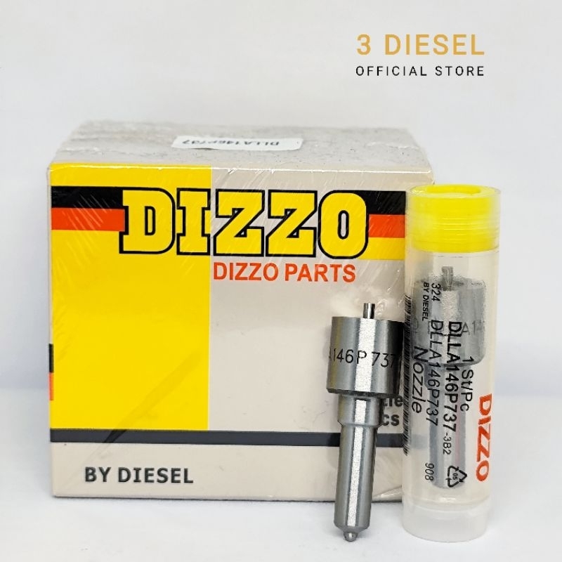 Jual Dizzo Nozzle Pump Mitsubishi Canter PS110 DLLA146P737 / 093400 - 7370 | Shopee Indonesia