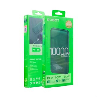 Jual Power bank Robot RT12 10000 mAH Dual Input & Output Flight ...