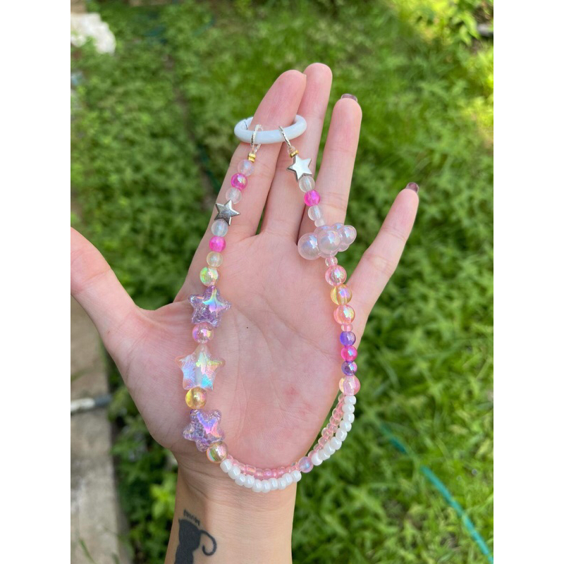 Jual STRAP HP HANDMADE STRAP phone tali hape phone strap manik manik ...