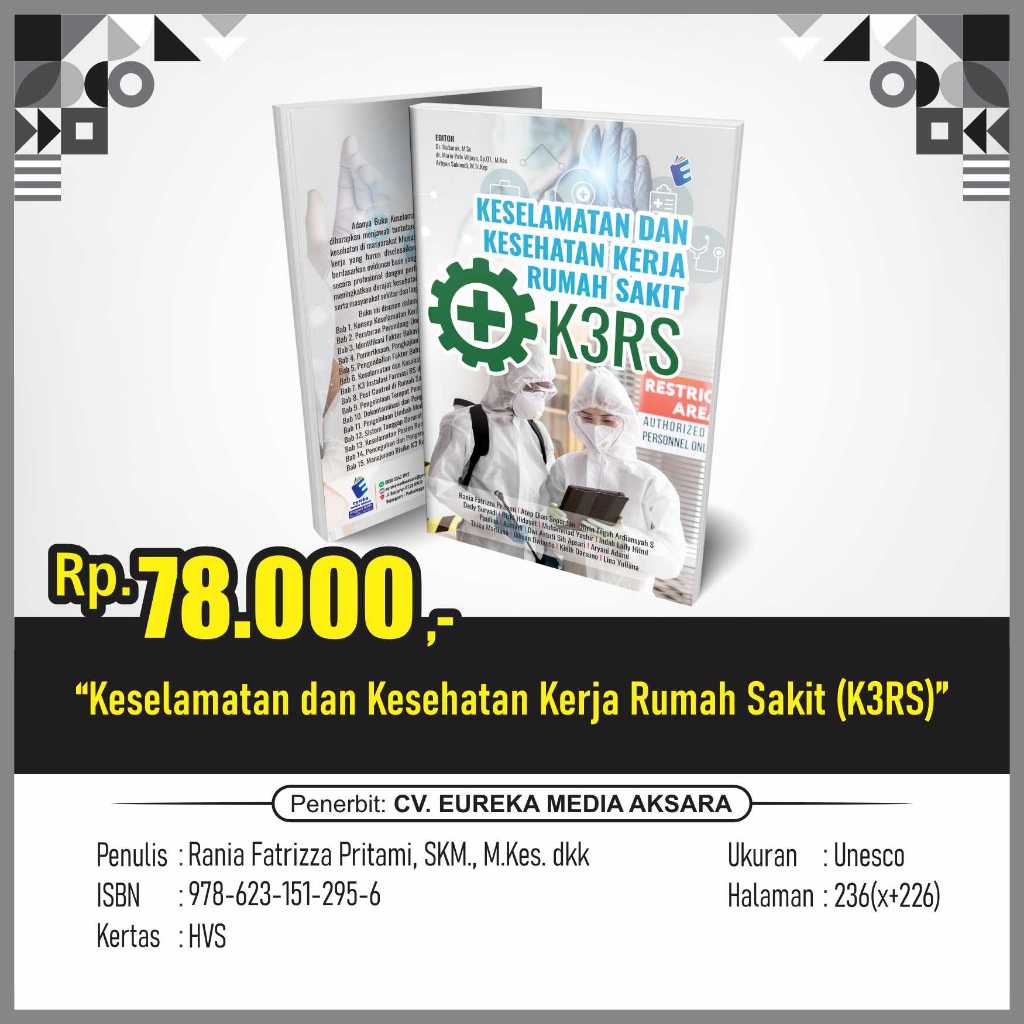 Jual Keselamatan dan Kesehatan Kerja Rumah Sakit (K3RS) | Shopee Indonesia