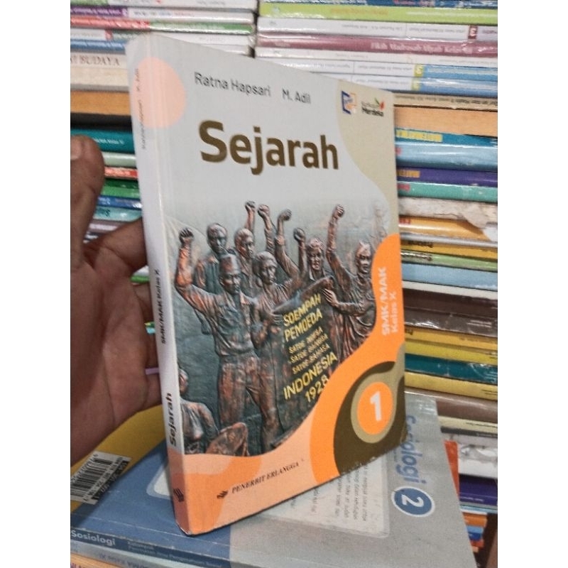 Jual buku sejarah kelas 10/X/1 smk/mak erlangga kurmer kurikulum merdeka | Shopee Indonesia