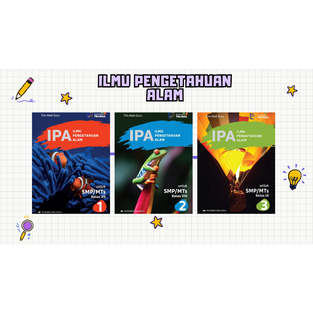 Jual IPA ERLANGGA SMP KURIKULUM MERDEKA | Shopee Indonesia