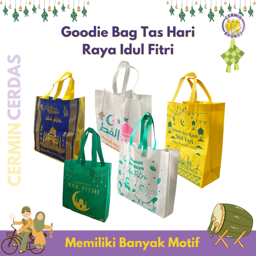 Jual Goodie Bag Tas Hari Raya Idul Fitri Untuk Bingkisan Lebaran ...
