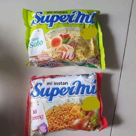 Jual SuperMi mie instant supermie GORENG / Kuah SOTO per varian ...
