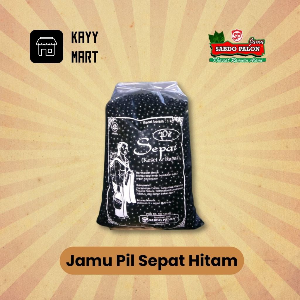 Jual Jamu Pil Hitam Sepet Majakani Sabdo Palon 1kg Original Murah ...