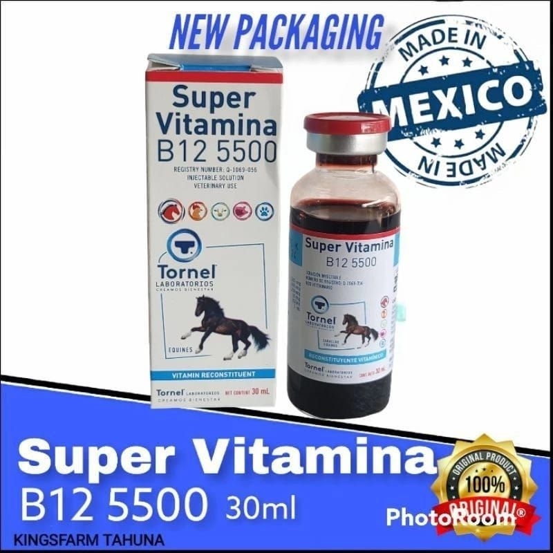 Jual SUPER VITAMINA B12 5500, OBAT DOPING AYAM SUPER VITAMINA B12 5500 ...