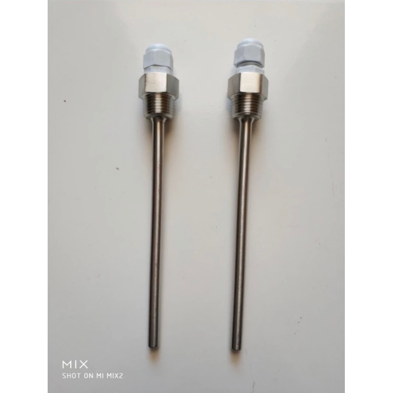 Jual 1/2" NPT Panjang 150mm Thermowell Stainless Steel Temperature ...