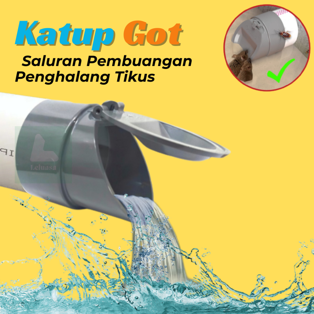 Jual Penutup Saluran Pembuangan Air Paralon Pipa Pvc 3 inch 1 1/2 2 2 1 ...