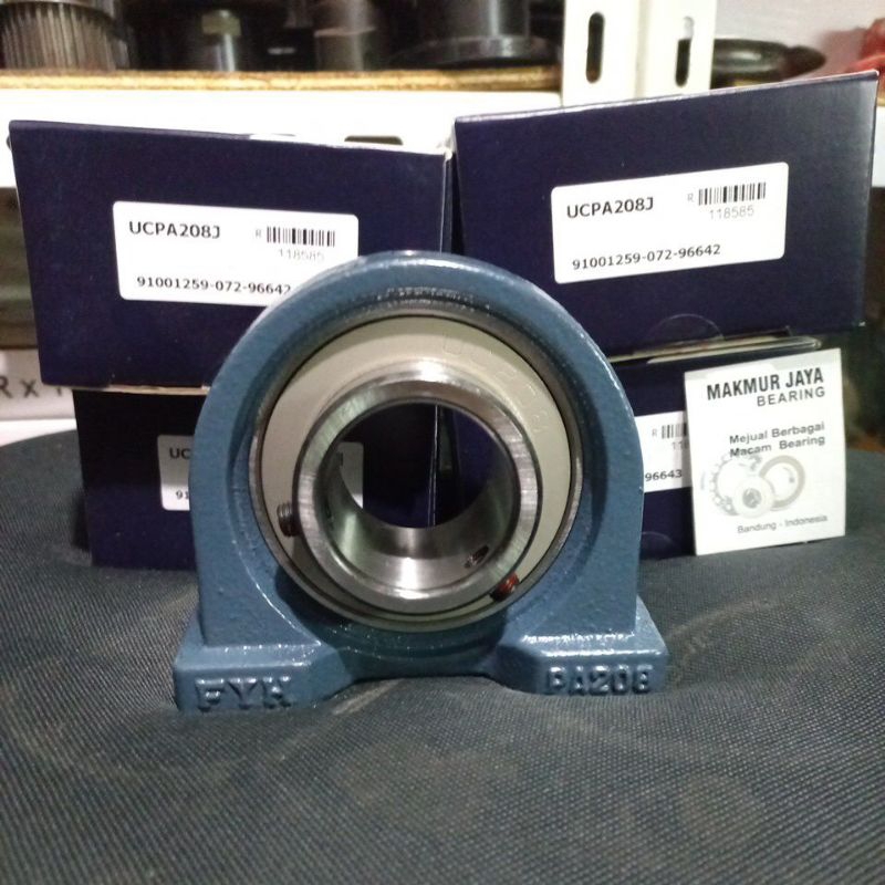 Jual PILLOW BLOCK BEARING UCPA 208 as 40 mm FYH JAPAN | Shopee Indonesia