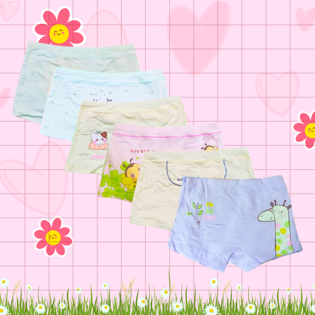Jual Celana Dalam Boxer Motif Anak Cewe Bahan Premium - 52214. | Shopee Indonesia