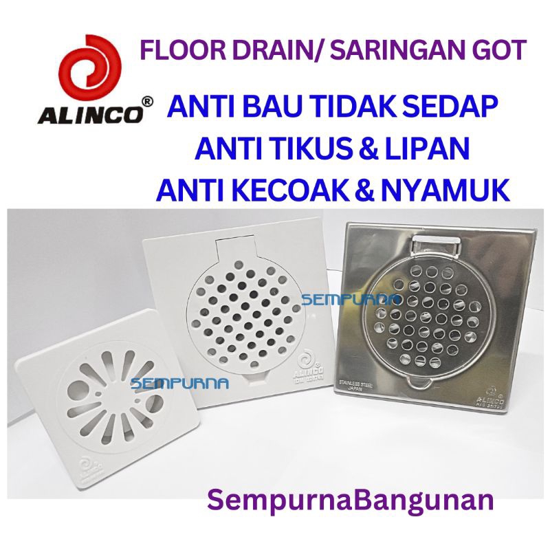 Jual Floor drain strainer plastik ABS stainless steel SUS304 kecil ...