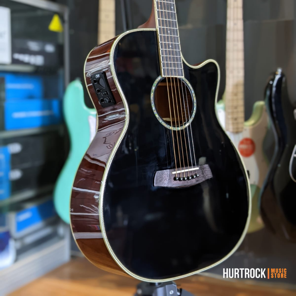 Jual Gitar Cetta OM28CE BK | Shopee Indonesia