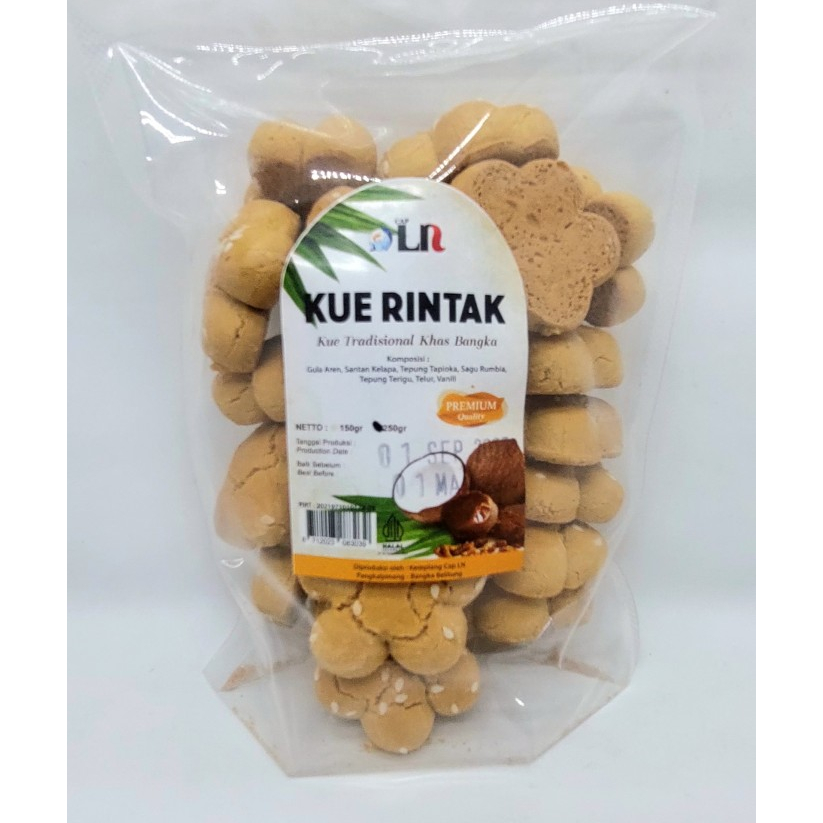Jual Kue Rintak Bangka Cap LN - Rintak Khas Bangka / Kue Bangka / Snack ...