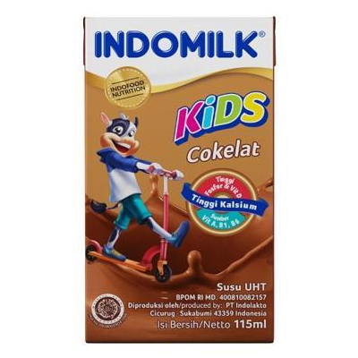 Jual Indomilk Kids Cokelat UHT 115 ml | Shopee Indonesia