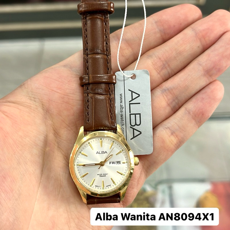 Jual Jam Tangan Alba Wanita AN8094 AN8094X1 Original | Shopee Indonesia