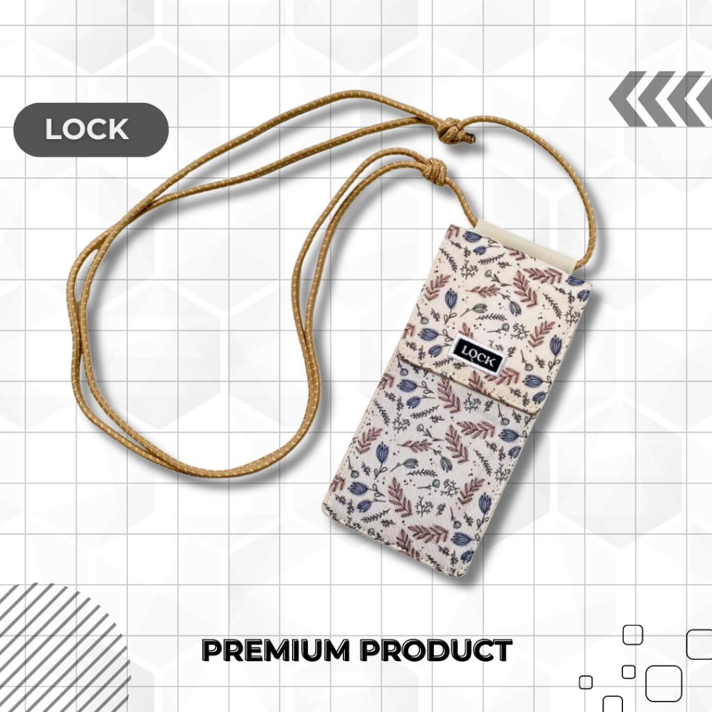 Jual Dompet HP Wanita ID Card Holder dan Uang Selempang Tas HP Wanita ...