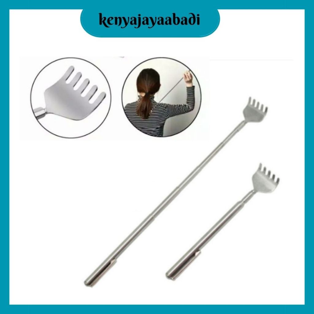 Jual Alat Garuk Punggung Model Pulpen Stainless Steel / Teleskopik ...