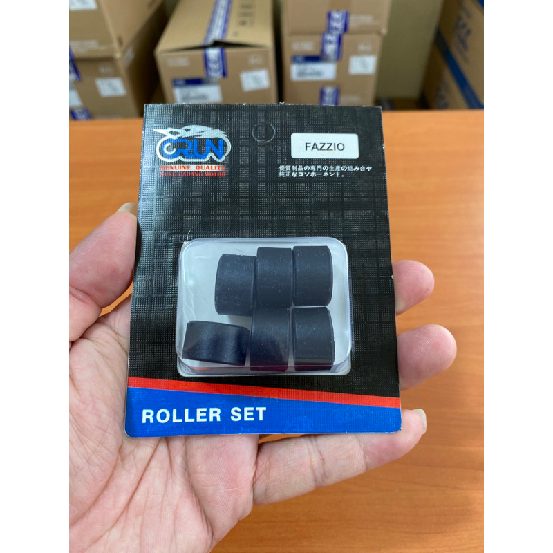 Jual (CRUN) Roller OEM Fazzio BEJ / Roler Set Fazzio 125 / Roller ...