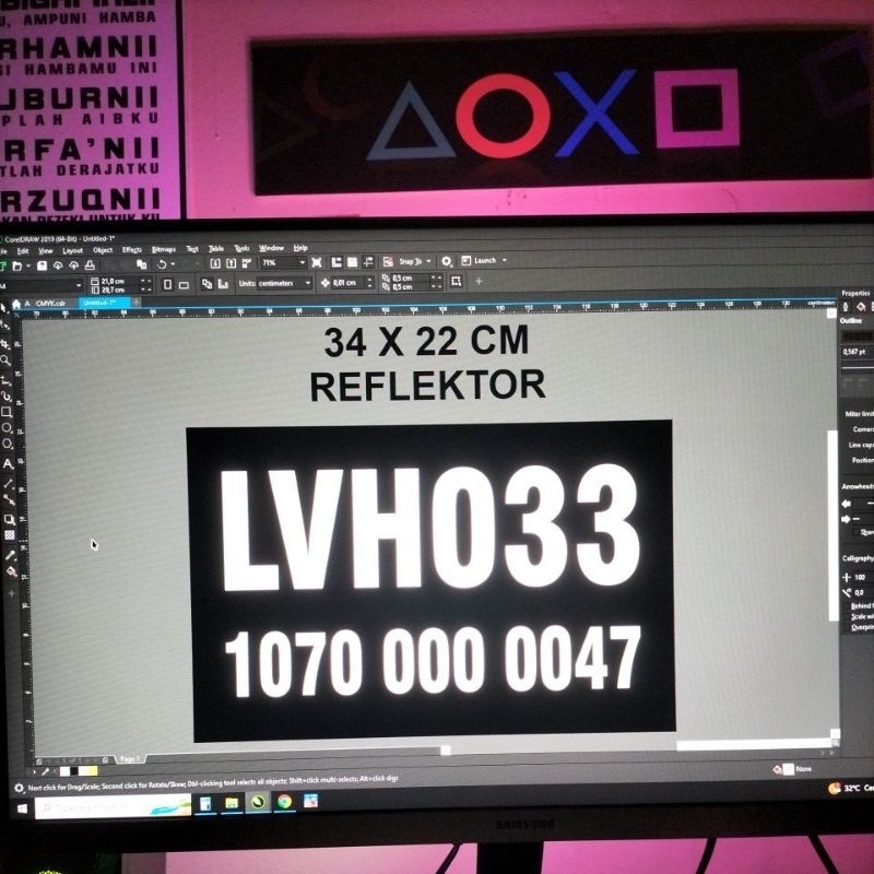 Jual MAGNET Sticker / Stiker magnet mobil bisa request / custom ...