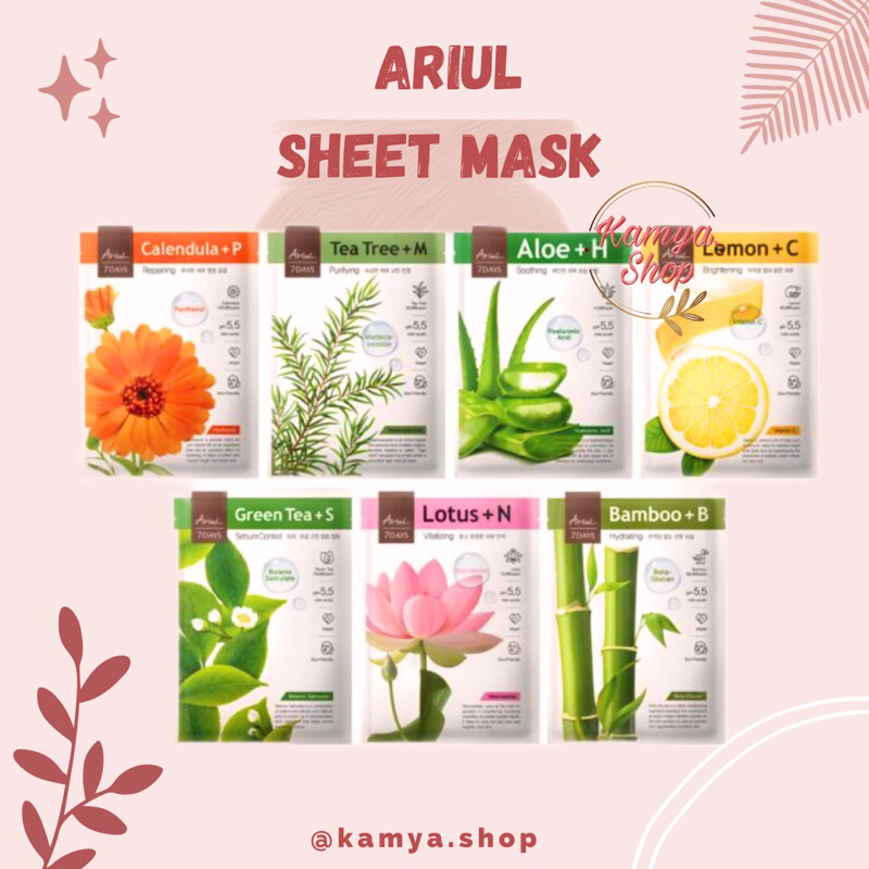 Jual Ariul - Sheet Mask 7 Days | Shopee Indonesia