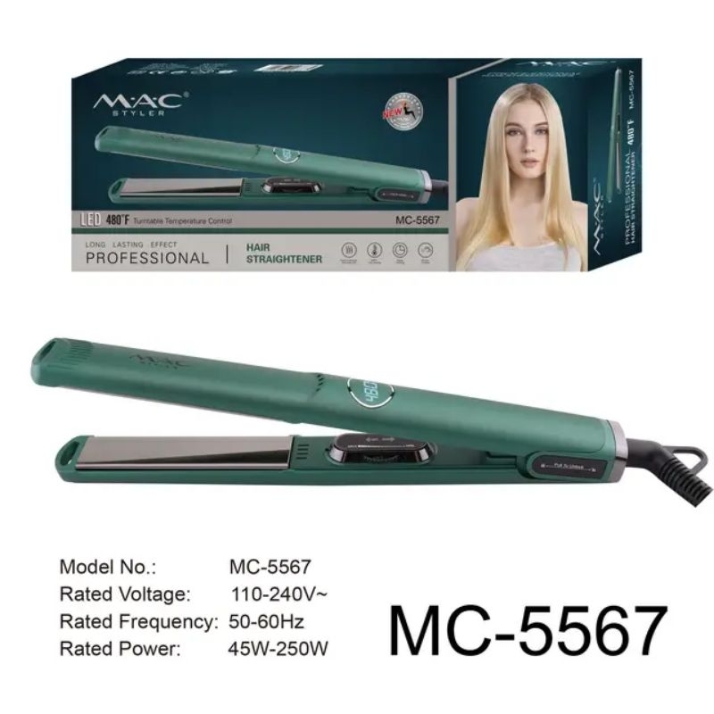 Jual catok mac styler mc 5567 titanium alloy plate keratin therapy ...