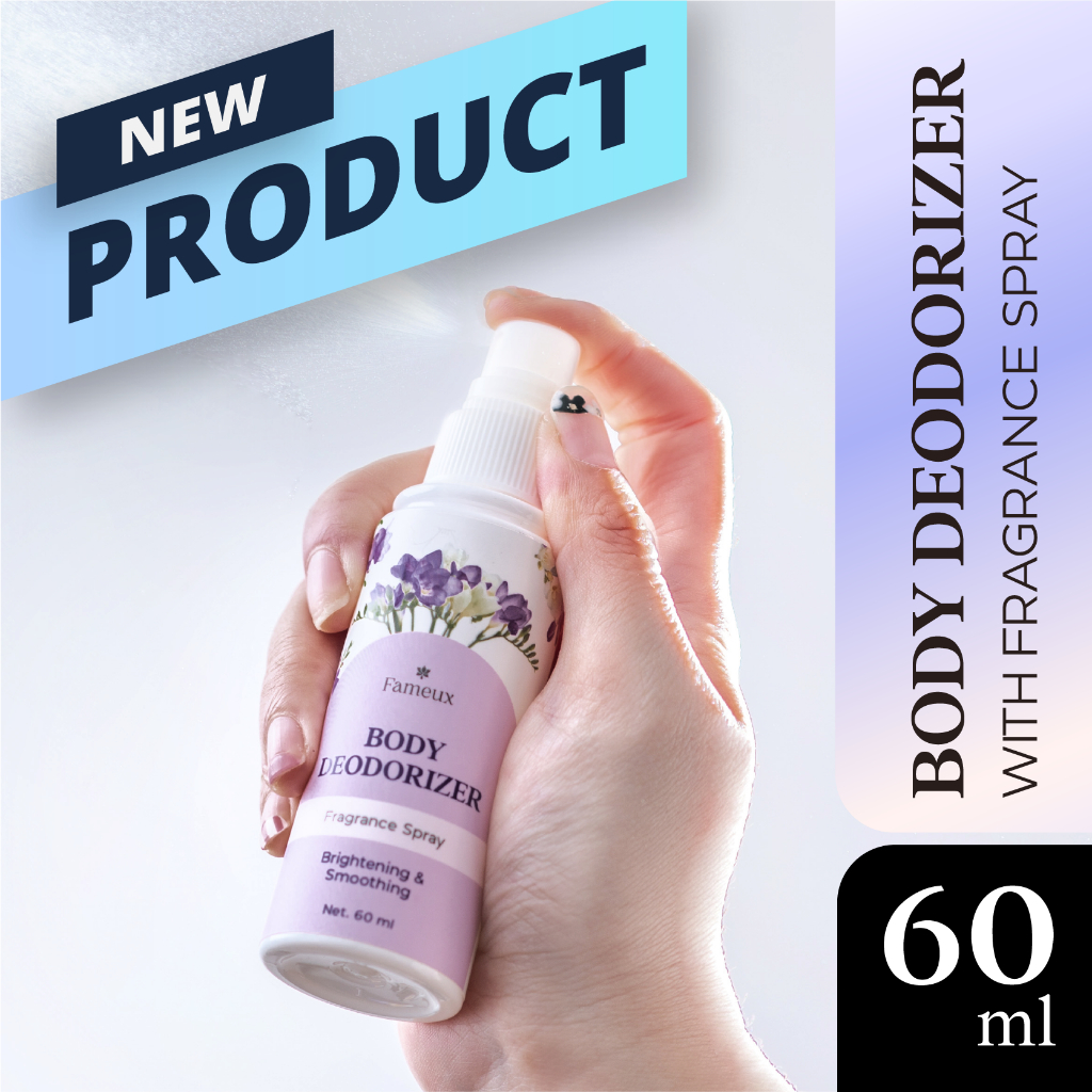 Jual Fameux Body Deodorizer - Deodorant Spray | Anti Bau Badan ...